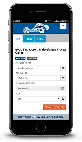 Online Bus Ticket is now easier from your iphone and Android phone ...