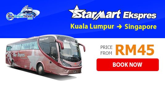 Get bus tickets online in Malaysia & Singapore at BusOnlineTicket.com
