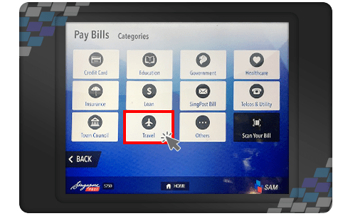 How to Pay with SingPost SAM Machine | BusOnlineTicket.com