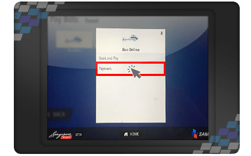How to Pay with SingPost SAM Machine | BusOnlineTicket.com