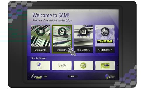 How to Pay with SingPost SAM Machine | BusOnlineTicket.com